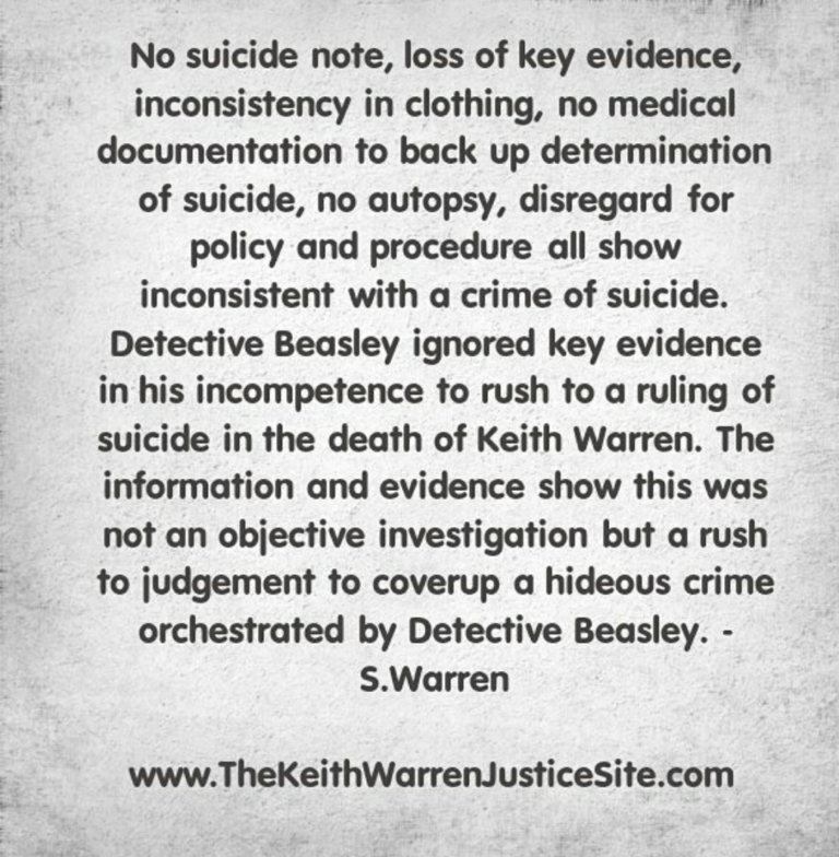 Keith Warren’s Story – The Keith Warren Justice Site